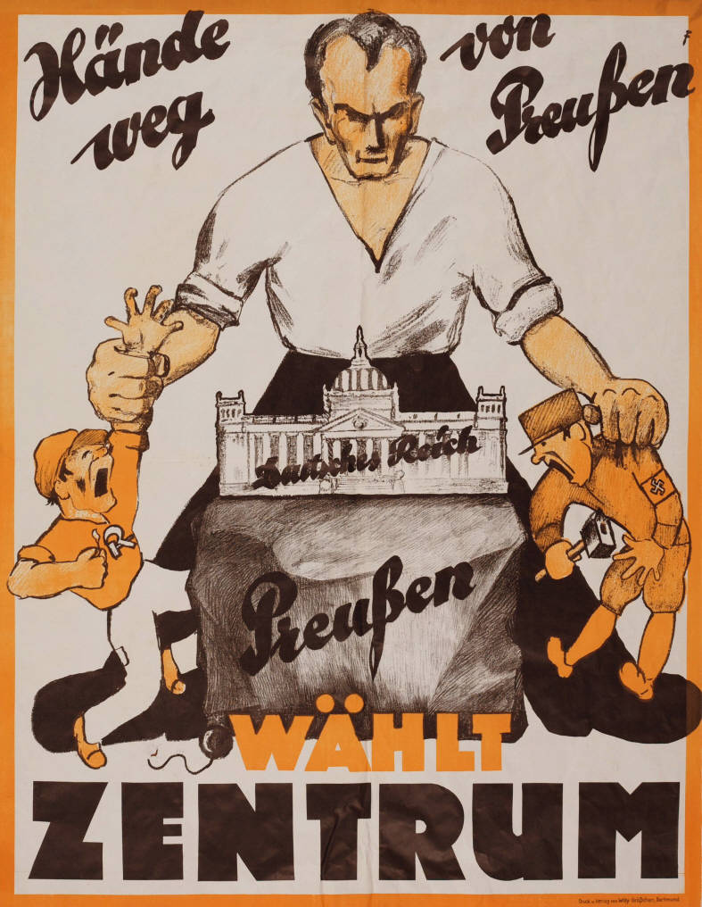 Reichstagswahl 1932 (November) - Wahlplakate in der Weimarer Republik