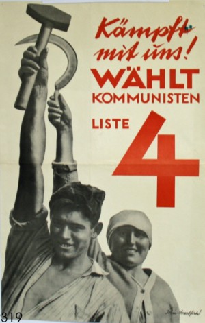 Kommunistische Partei Deutschlands (KPD) - Wahlplakate in der Weimarer ...